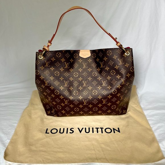 Louis Vuitton | Bags | Authentic Louis Vuitton Graceful Mm With Peony Interior | Poshmark